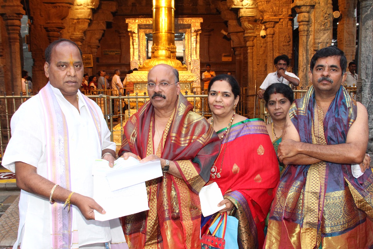 Two Crores Donated To TTD Trusts Tirumala Updates Two Crores Donated To TTD Trusts Tirumala Updates
