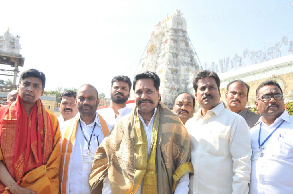 AP Ministers Amarnath Reddy, Kollu Ravindra visits Tirumala – Tirumala ...