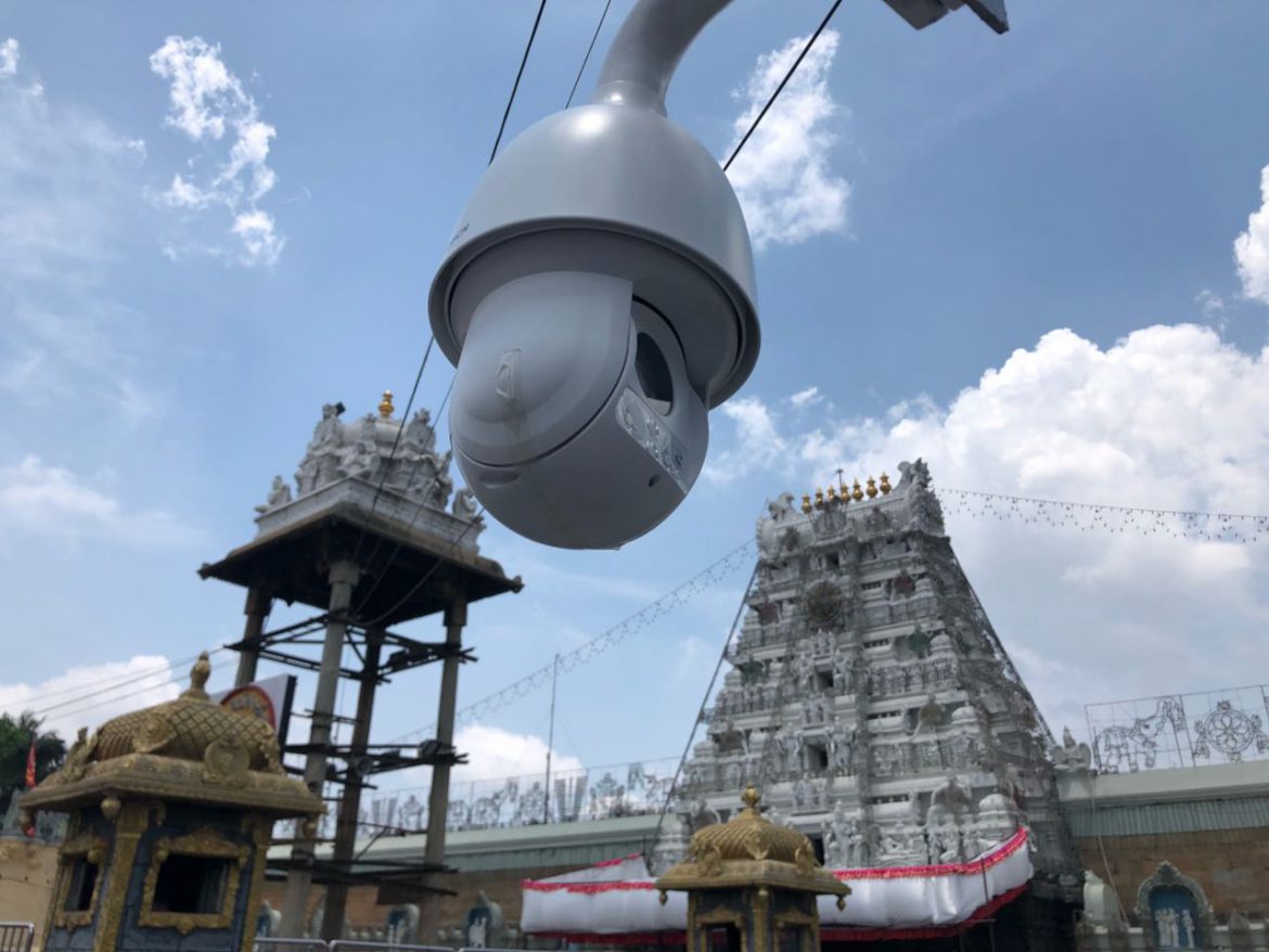 280 new Cameras to be fixed in mada streets and inside temple ...