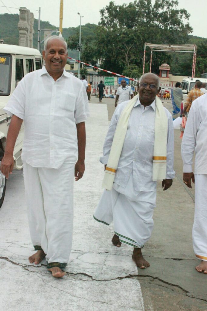 Ex Supreme Court Chief Justice Balakrishnan and Chinta Mohan at ...