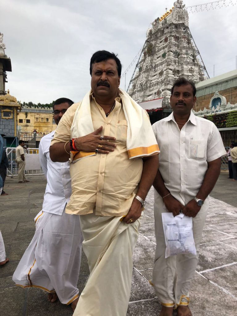 MLC Sudhakar Reddy – Tirumala Updates