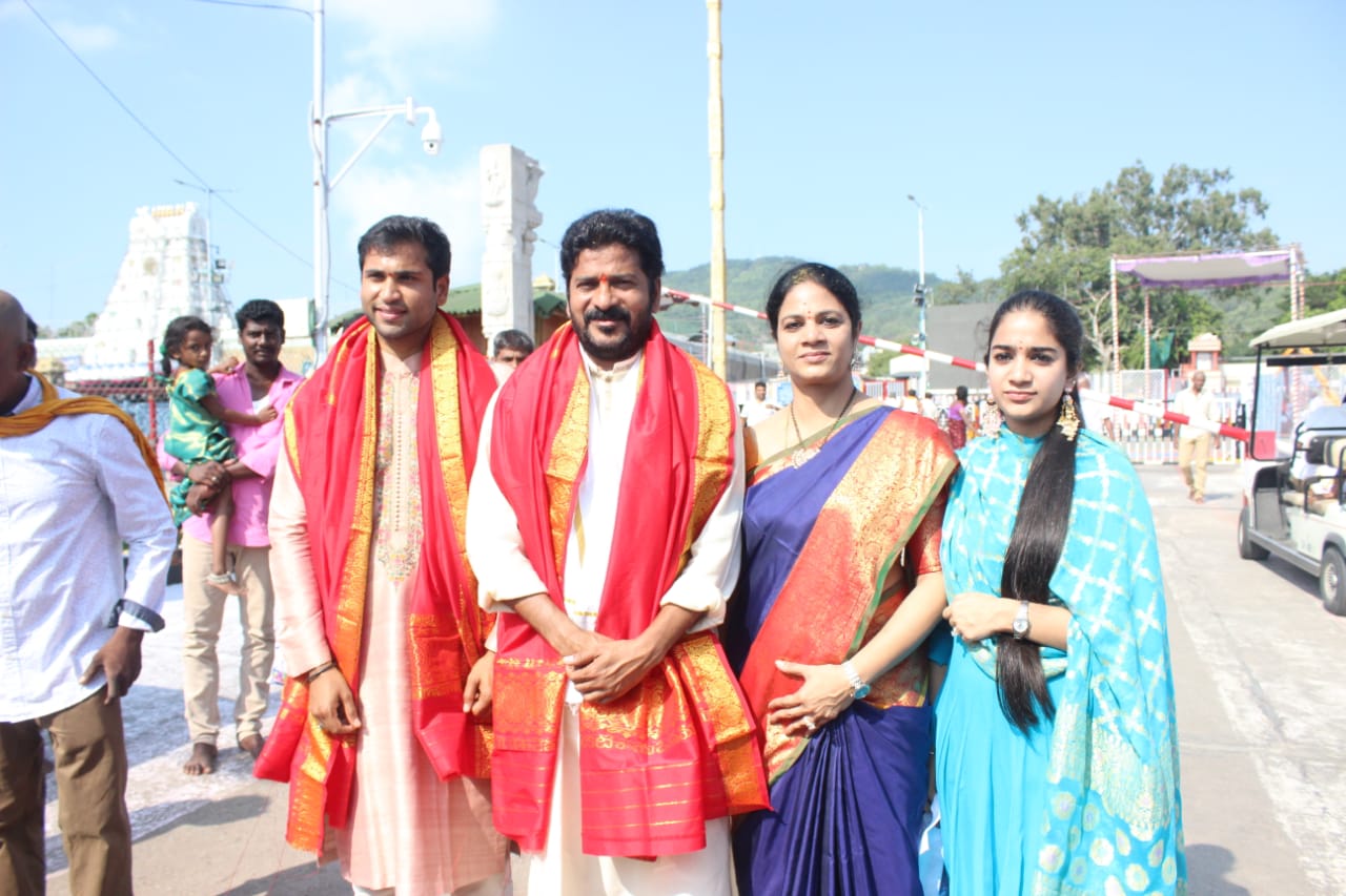 revanth reddy – Tirumala Updates