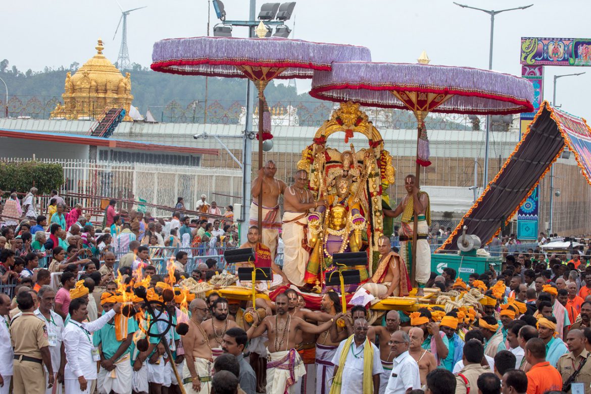 Malayappa Swamy took celestial ride on Hanumantha Vahanam – Tirumala ...