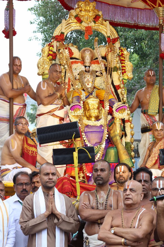 Malayappa Swamy took celestial ride on Hanumantha Vahanam – Tirumala ...