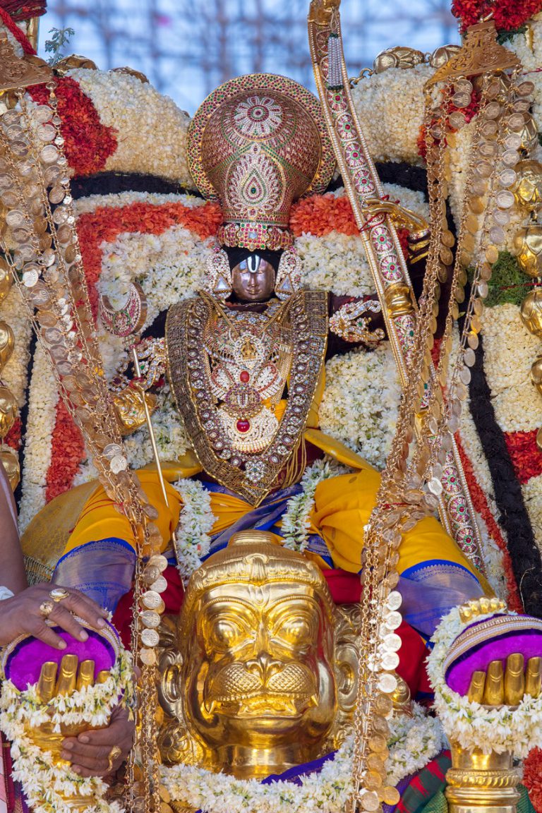 Malayappa Swamy took celestial ride on Hanumantha Vahanam – Tirumala ...