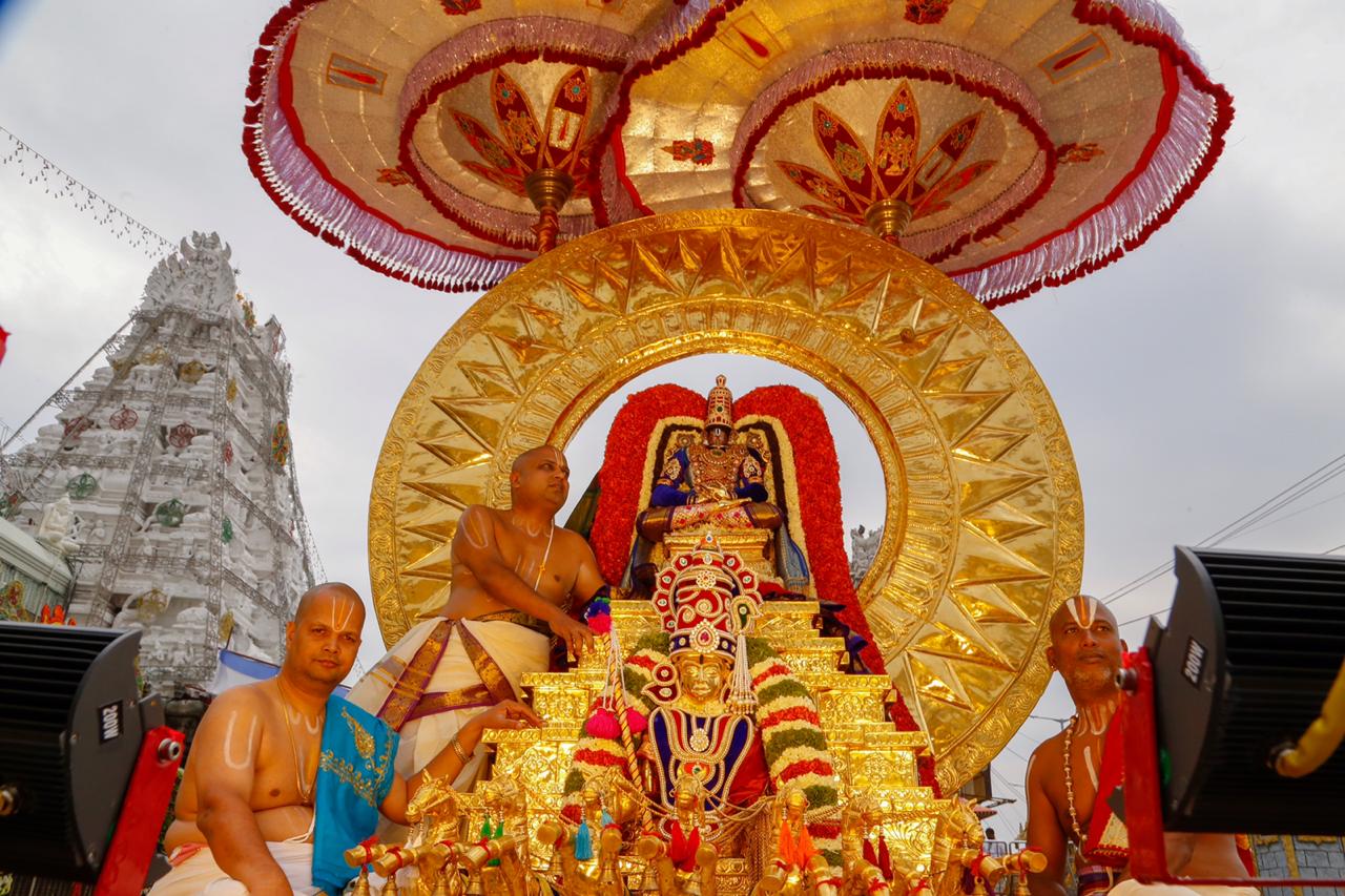 Suryaprabha Vahanam – Tirumala Updates