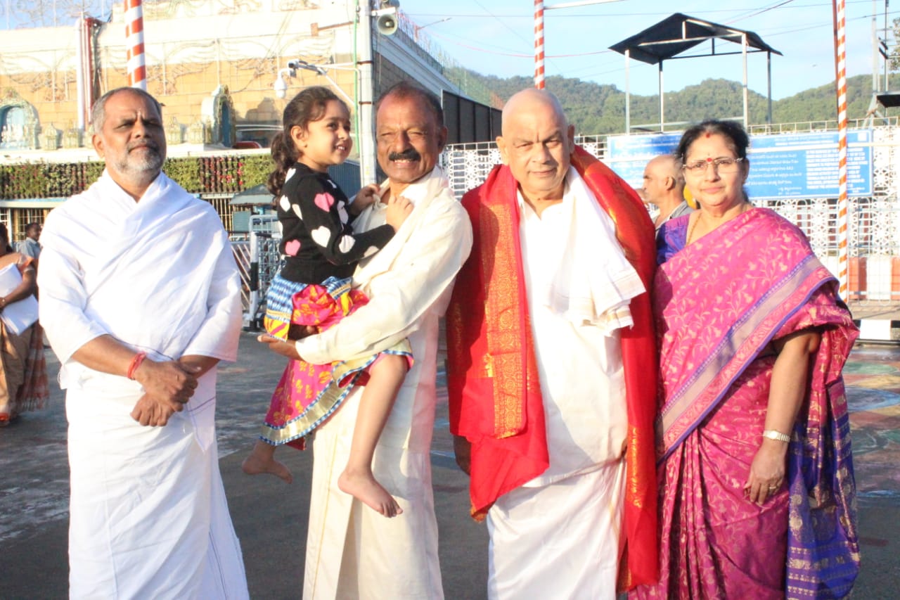 Palle Raghunatha Reddy – Tirumala Updates