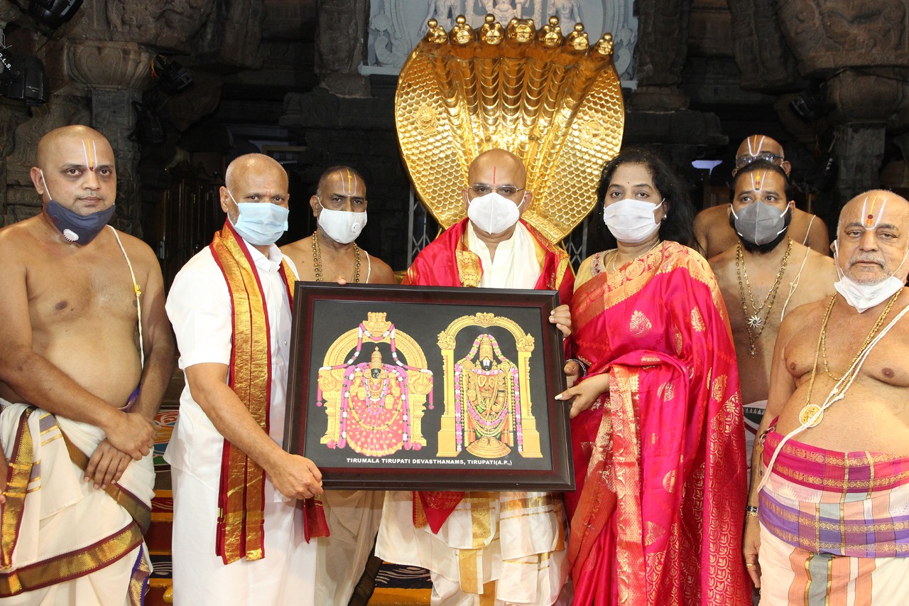KS Jawahar Reddy took charge as new EO – Tirumala Updates